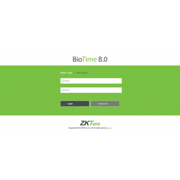 ZKBIOTIME 8.0 - Software pontaj ZKBioTime