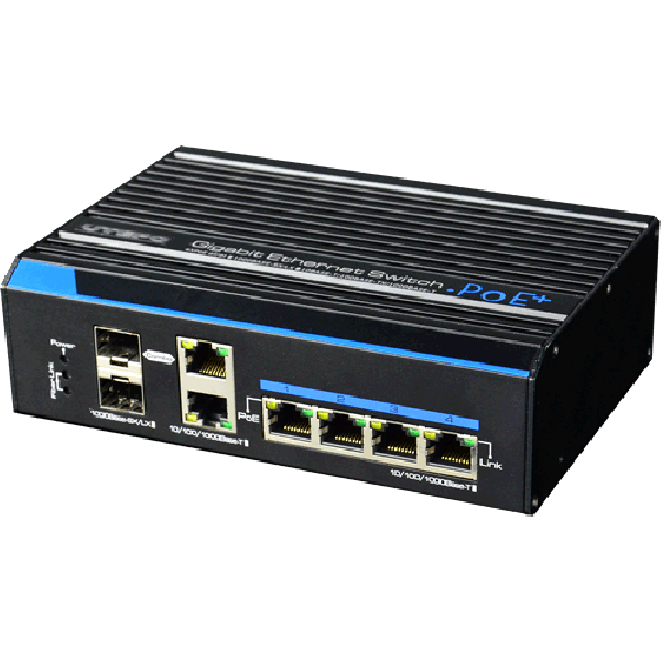 UTP7204GE-HPOE - Switch 4 porturi PoE++ 60w, 802.3af/at, 1GBPS